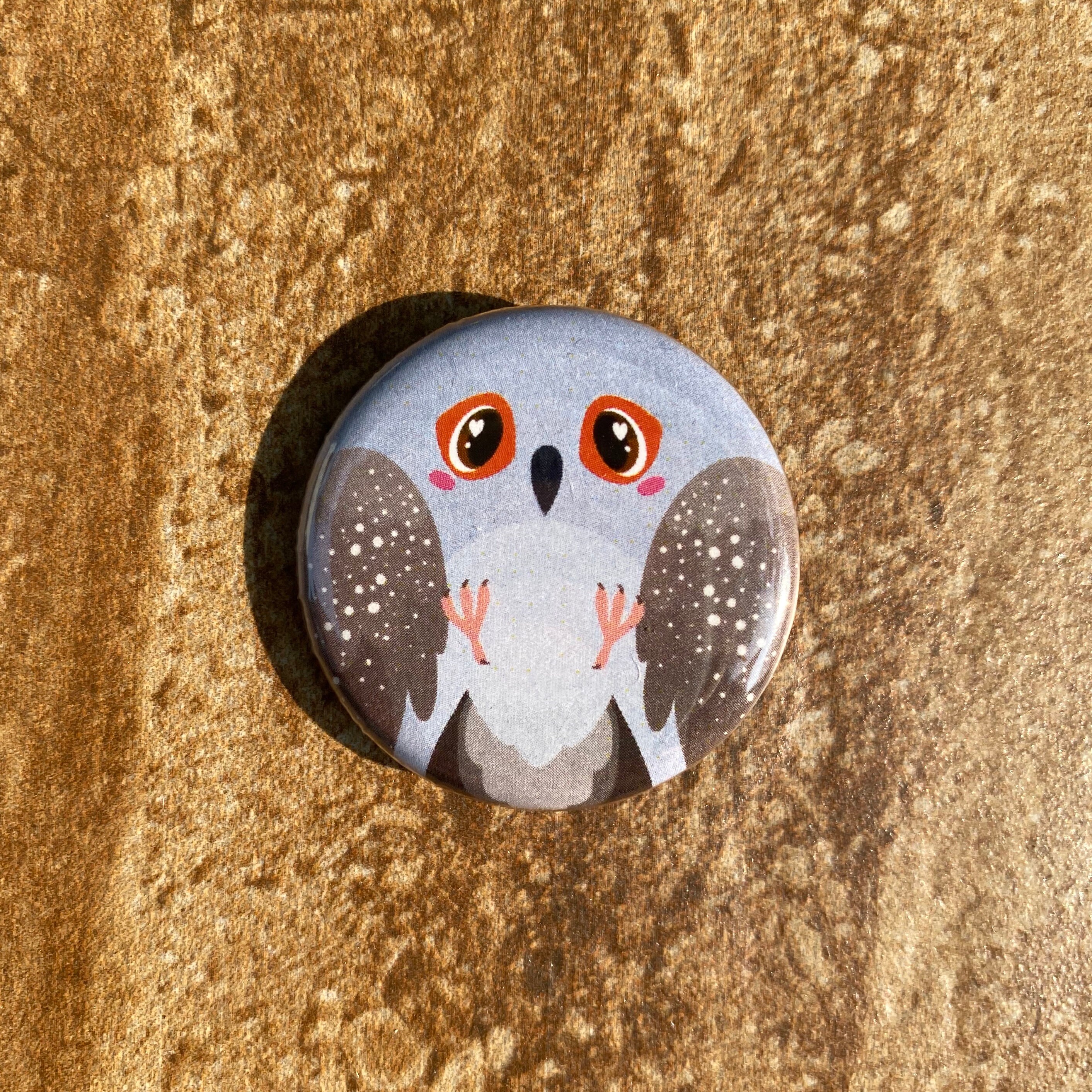 Chibi Dove 1.25 Inch Button Pin- Mourning Dove/luzon Bleeding Heart ...