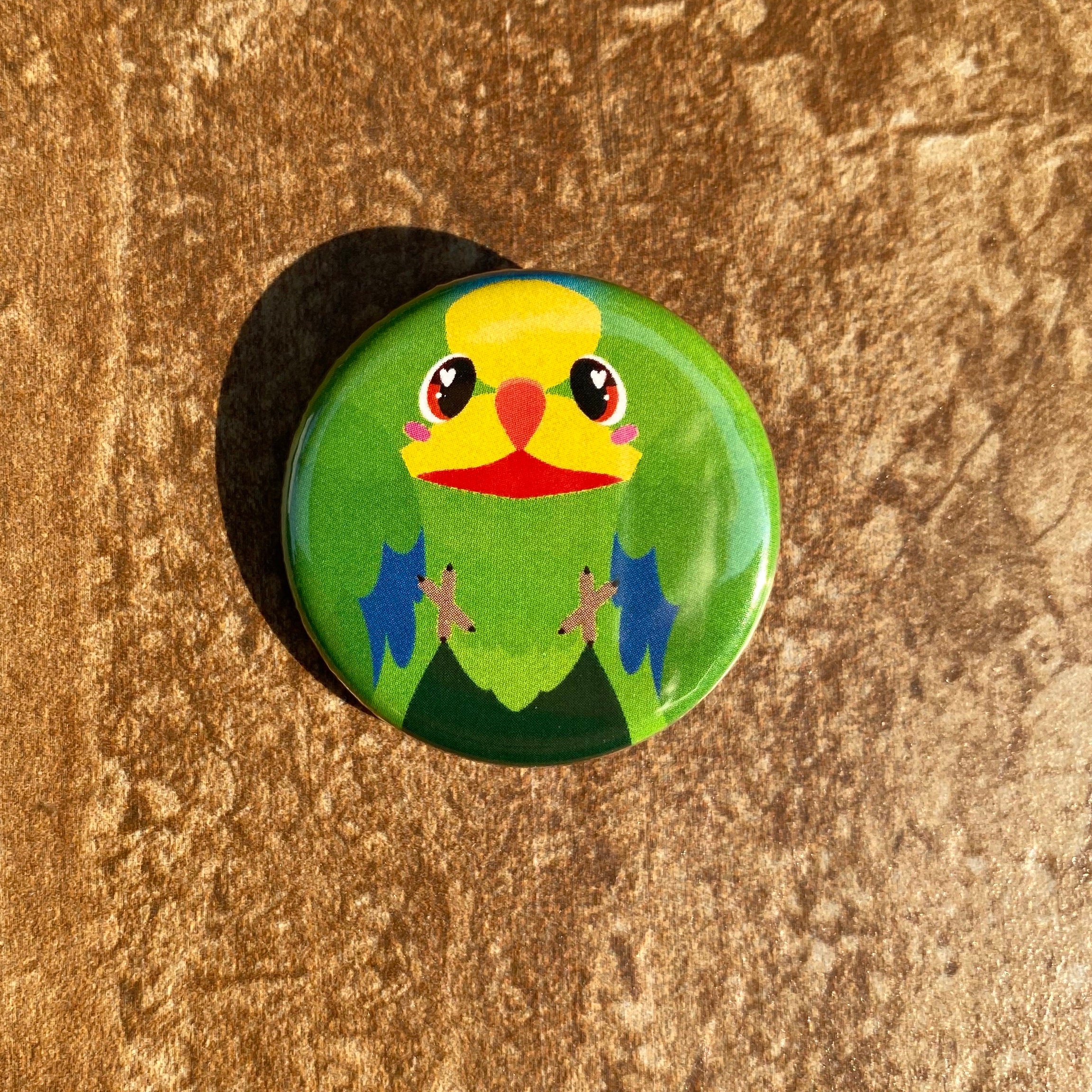 Assorted Parakeets Button Pin Grass Parakeet/Princess | Etsy
