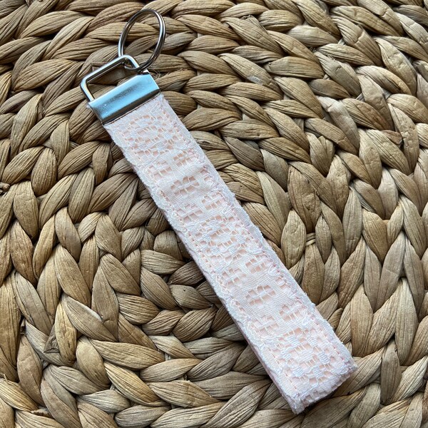Lace Keychain - Etsy