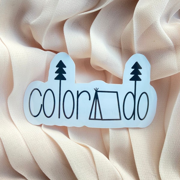 Tent Sticker - Etsy