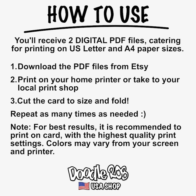 Printable Flute Card Printable Greeting Card Instant - Etsy