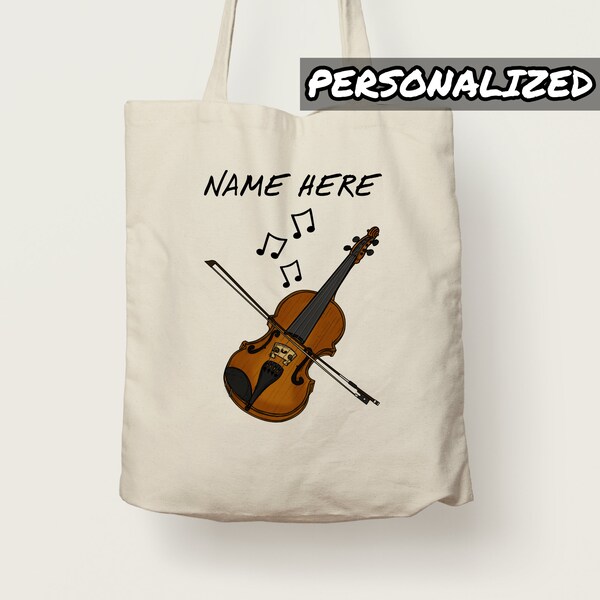 Violin Tote Bag - Etsy
