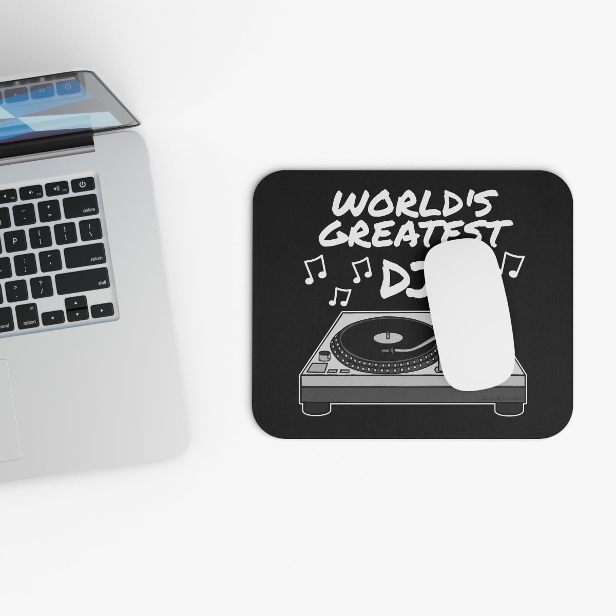 DJ Mouse Pad, World's Greatest DJ, Music Producer Gift, Electronic ...