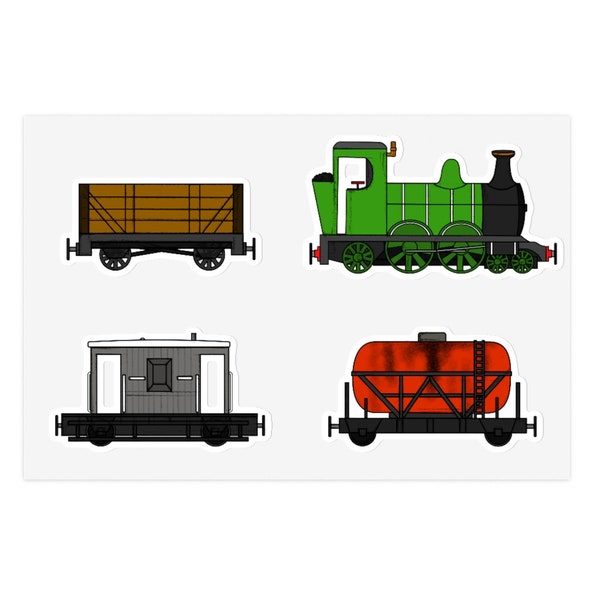 Train Sticker - Etsy