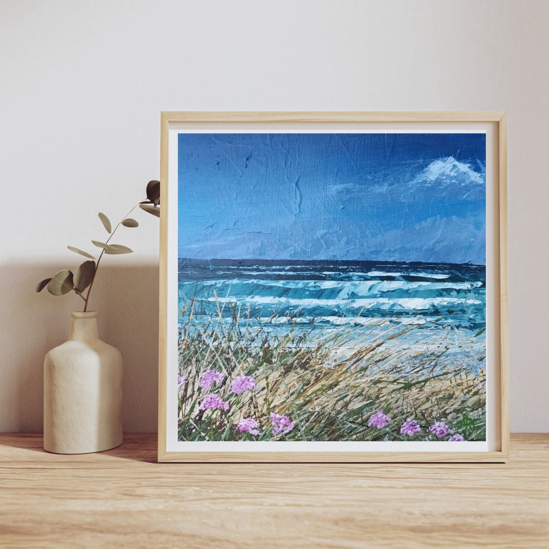 Coastal Print, Wave Print, Surf Print, Home Gift, Home Decor,coastal ...