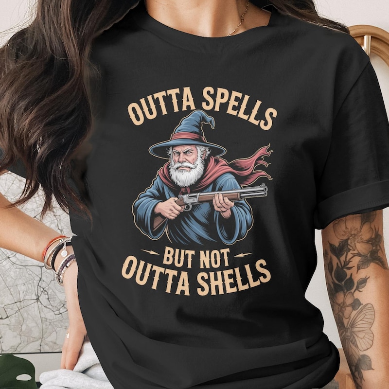 Out of Spells Not Shells Shirt - Etsy