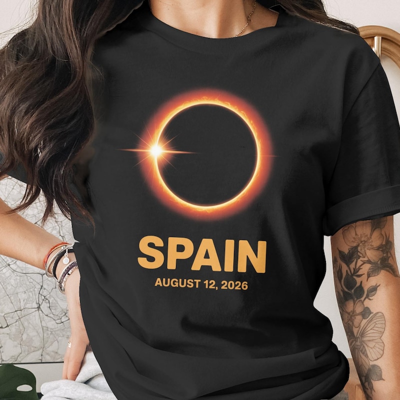 Solar Eclipse 2026 Shirt - Etsy