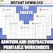 Addition & Subtraction Worksheets | 110 Math Tests With Answers ...