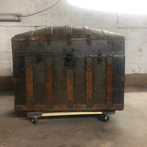 Historic 1870s Antique Steamship Trunk or Treasure Chest - Etsy