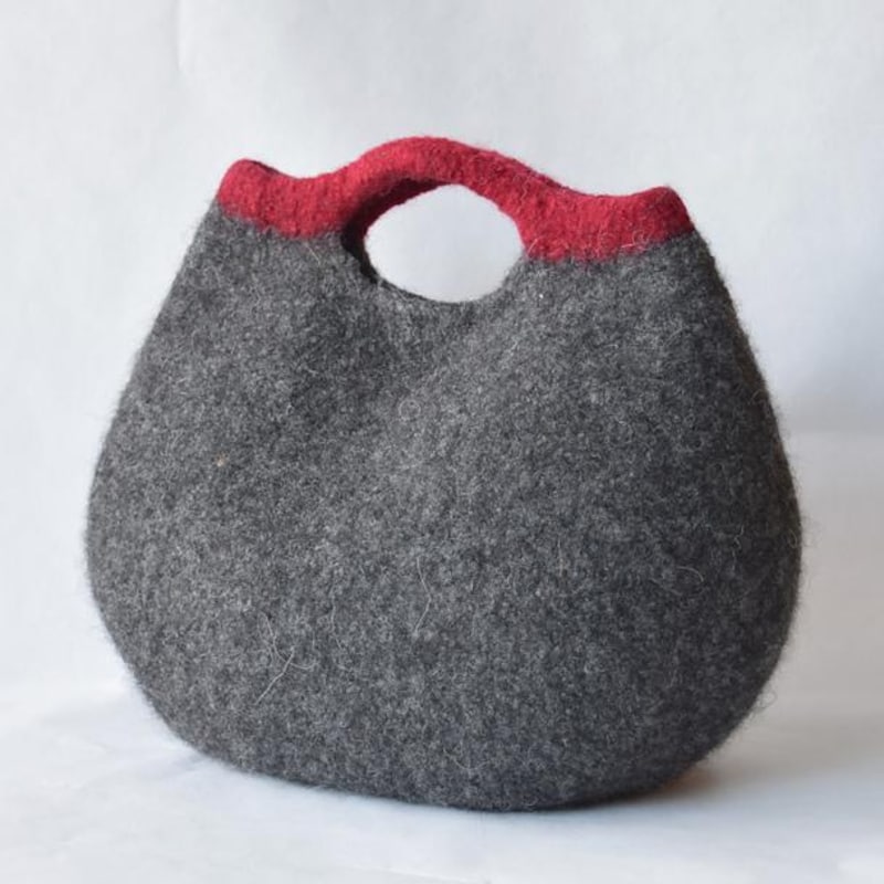 Curved Tote Bag - Etsy