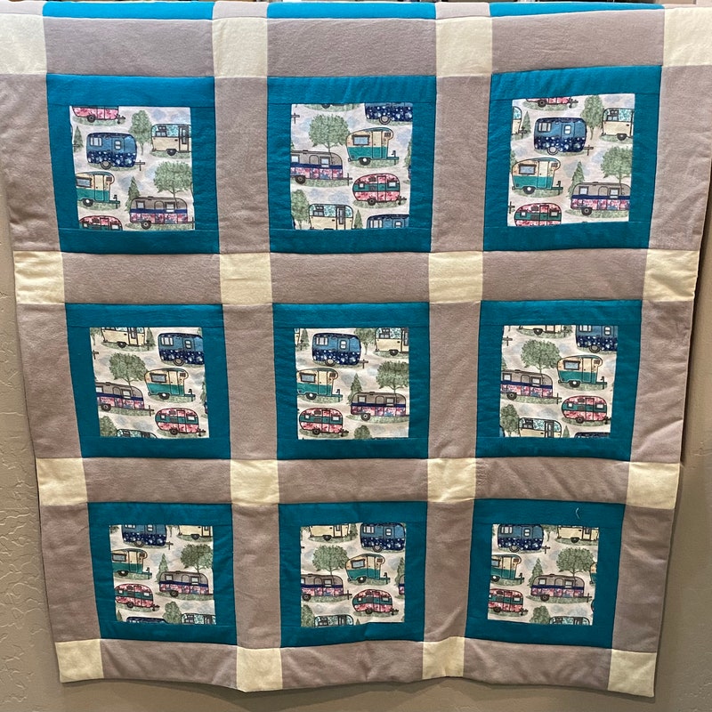 Camper Quilt Pattern - Etsy