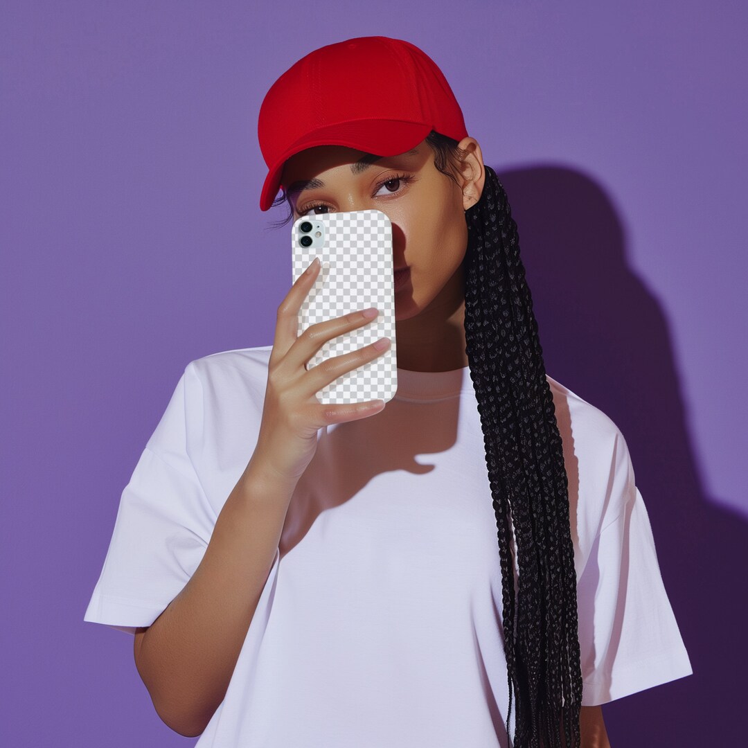Trendy Phone Case Mockup, Mockup for Print-on-demand, Lifestyle PNG ...