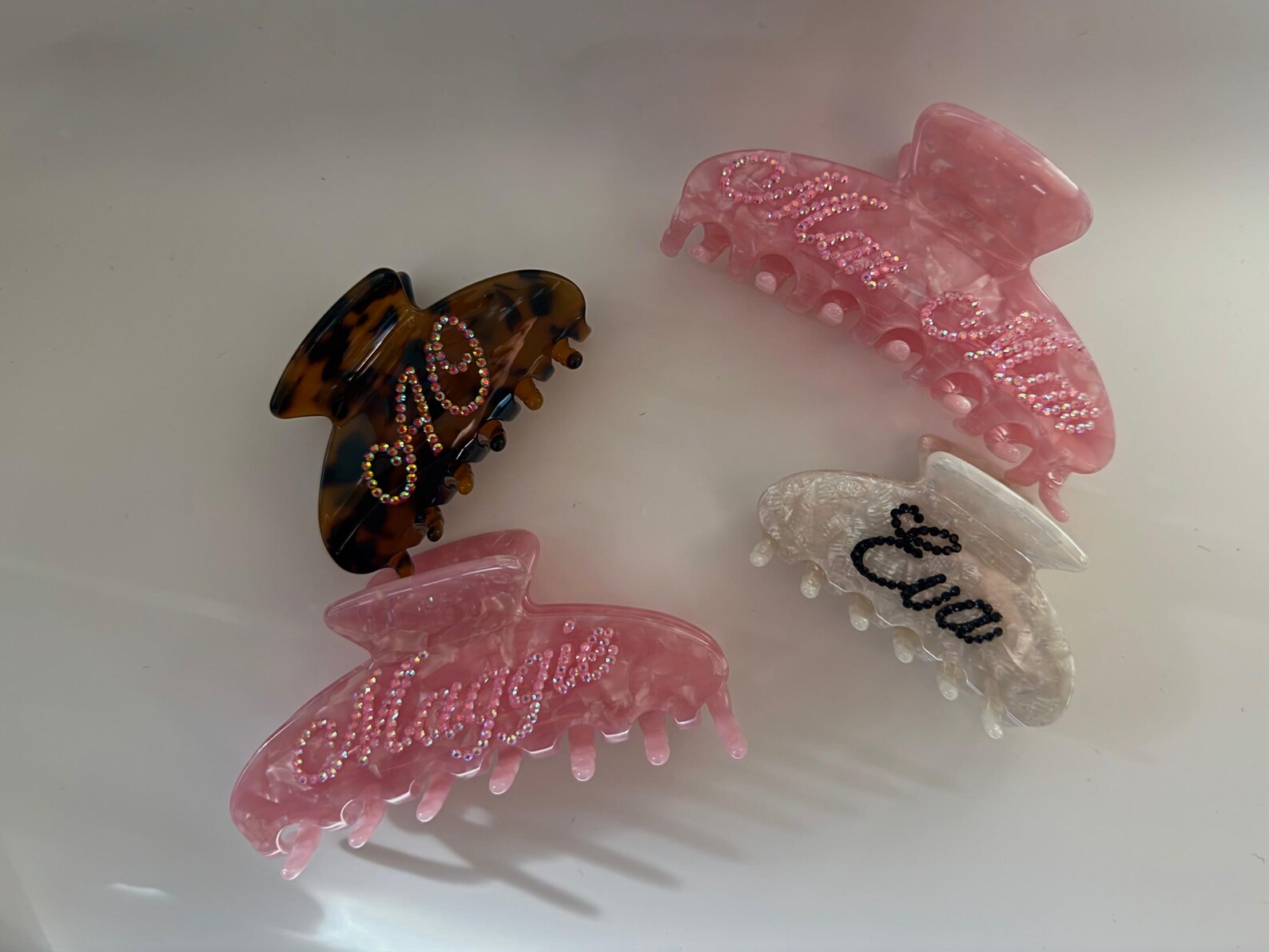 Pink Claw Clip - Etsy