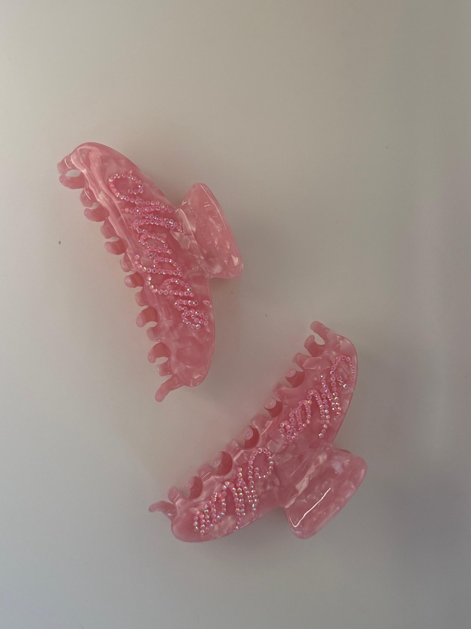 Pink Claw Clip - Etsy
