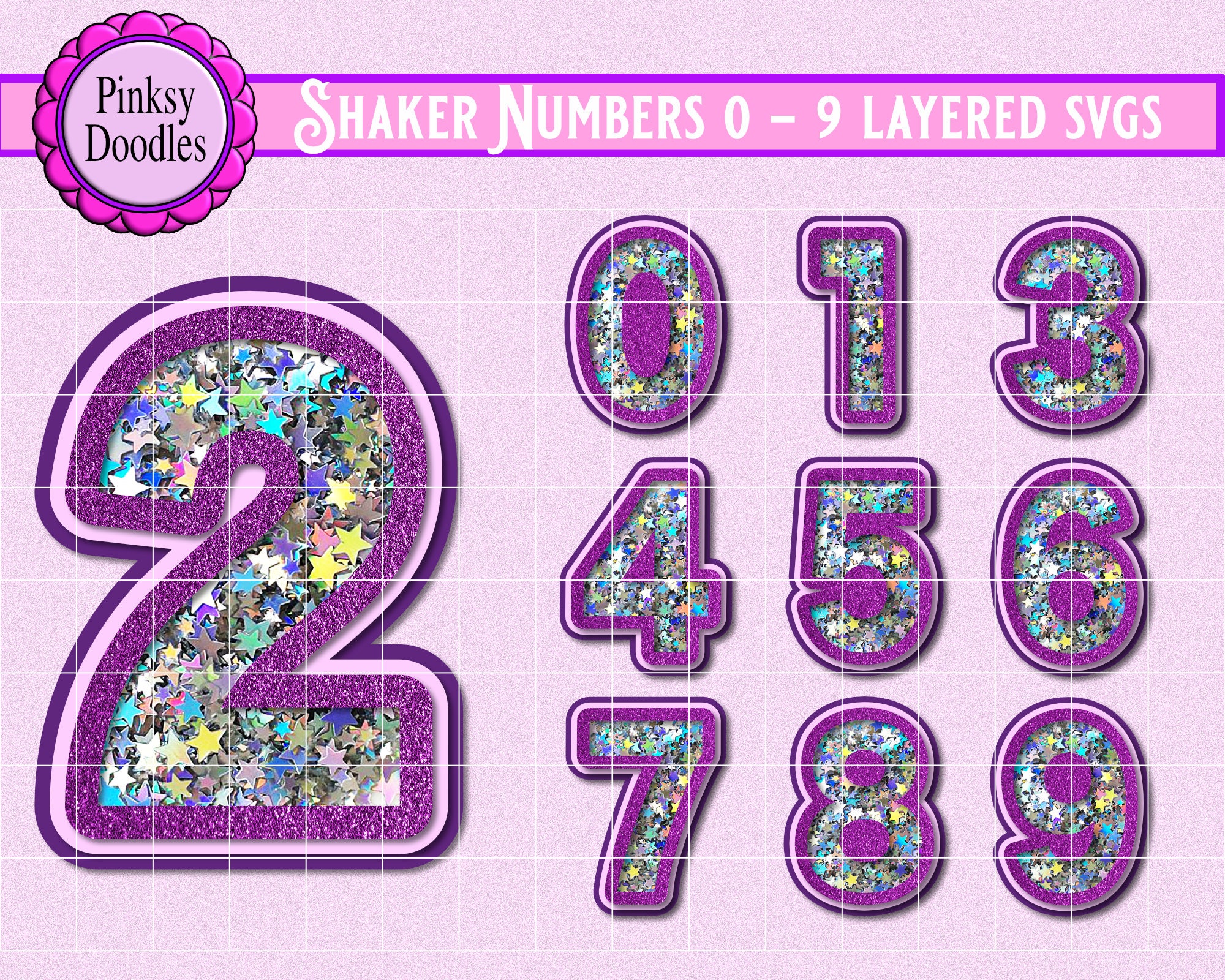 Shaker Cake Topper Svg Number Shaker Svg Shaker Bundle Svg | Etsy New ...