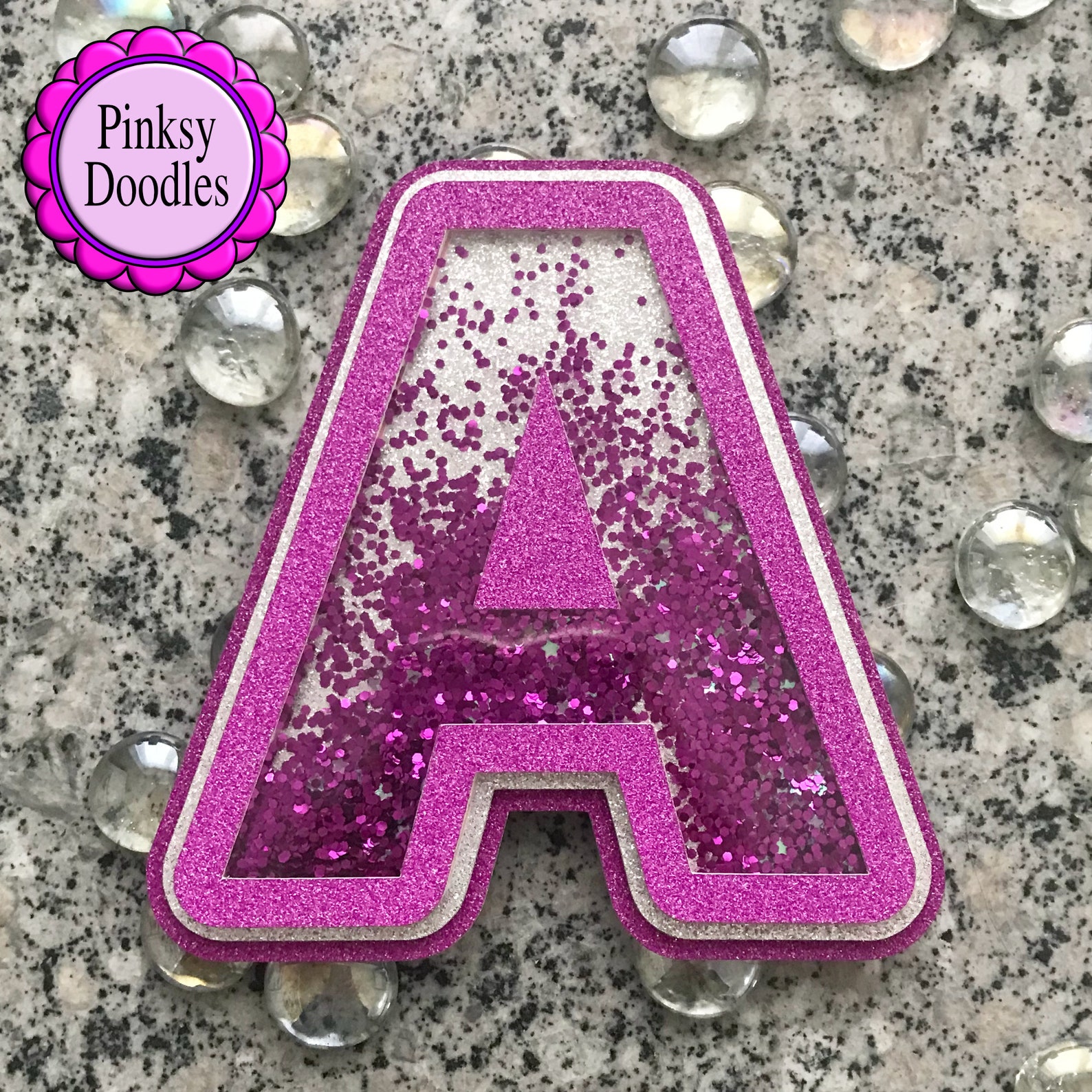 Alphabet Shaker Letters SVG Cut Files Shaker Svg Cake Topper - Etsy