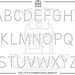 Printable Alphabet Copy Workbook Homeschool Pre School Upper Case Copy ...