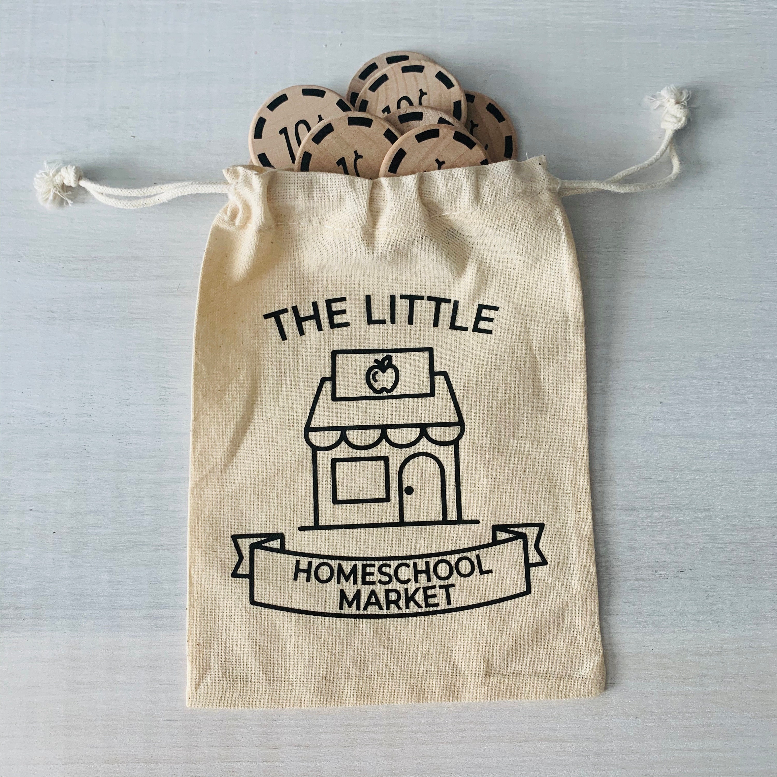 Pretend Money Wood Play Money One Size Large Hand Made - Etsy