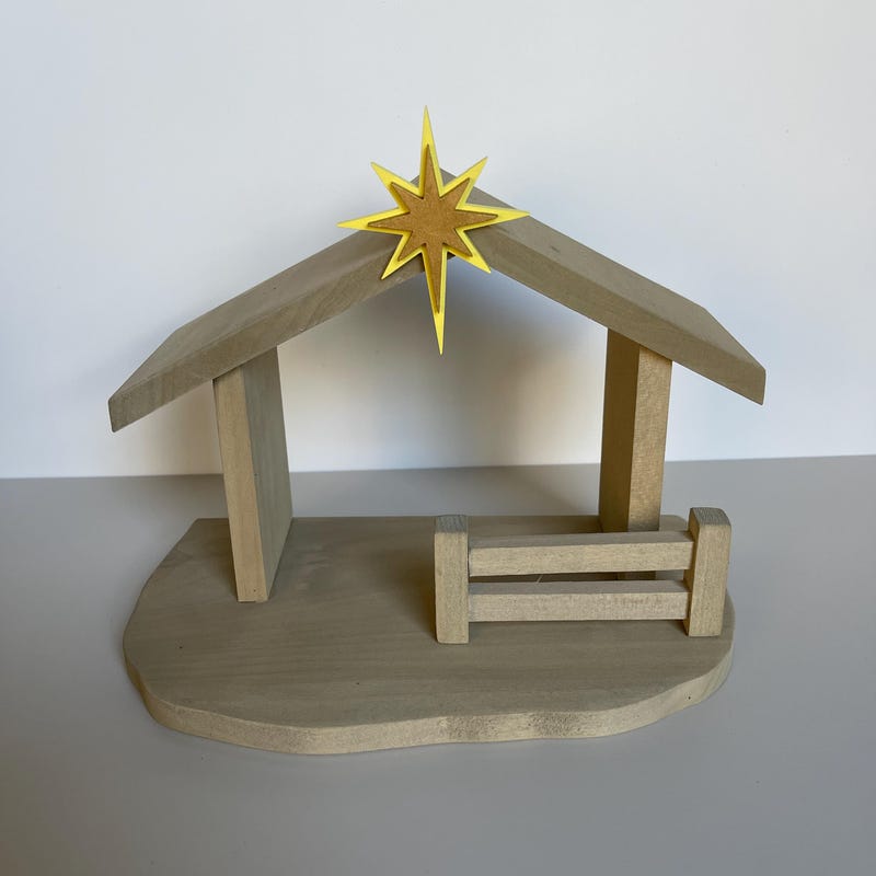 Nativity Stable - Etsy
