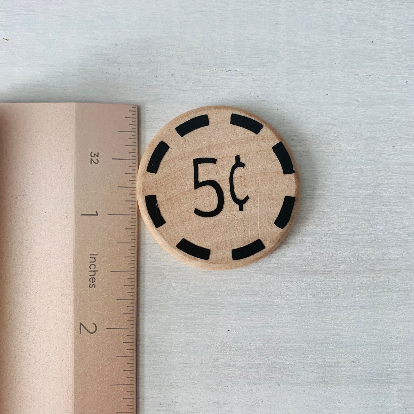 Pretend Money Wood Play Money One Size Large Hand Made - Etsy