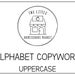 Printable Alphabet Copy Workbook Homeschool Pre School Upper Case Copy ...