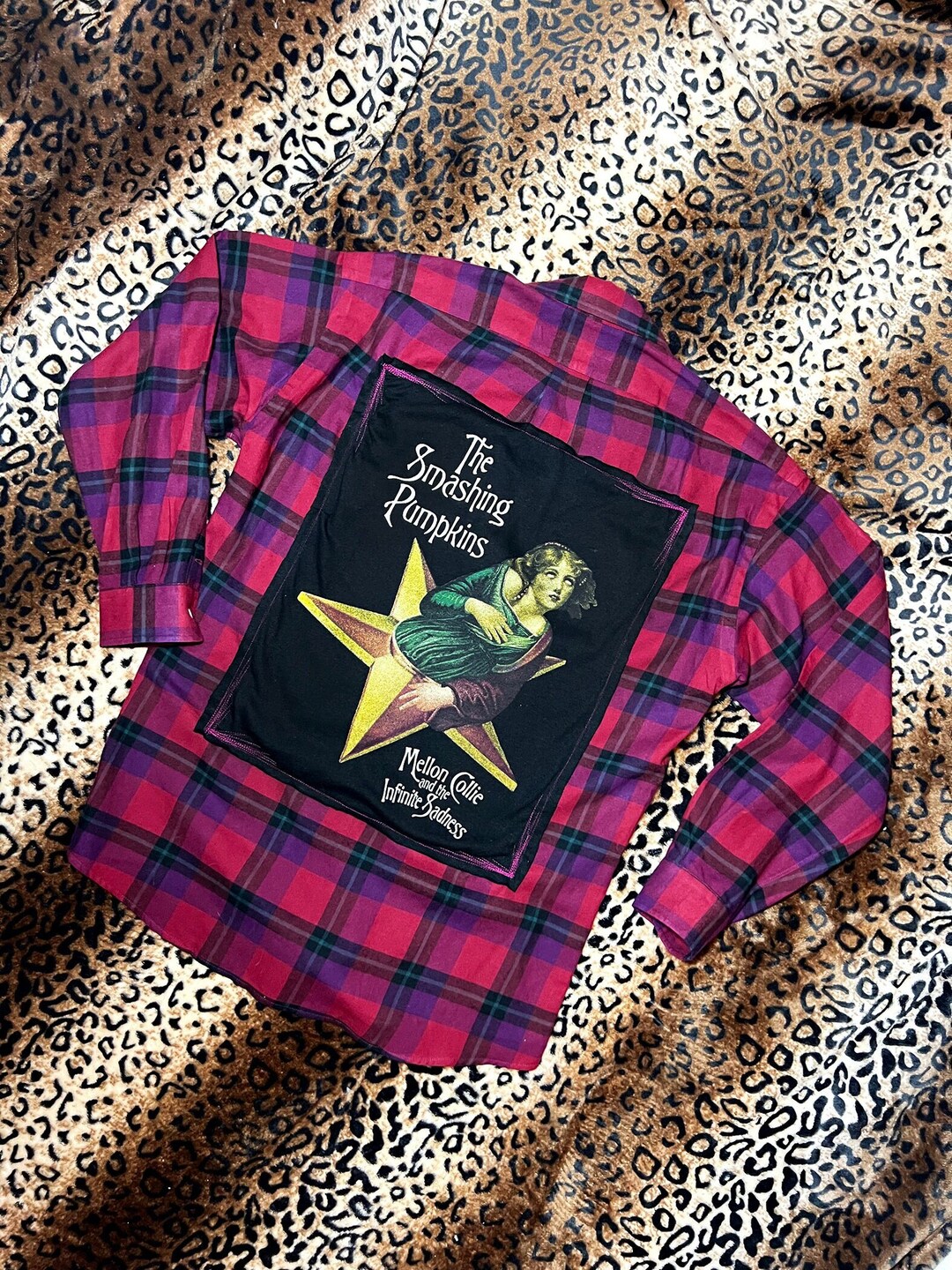 Smashing Pumpkins Flannel | Rock N Roll Clothing - Etsy