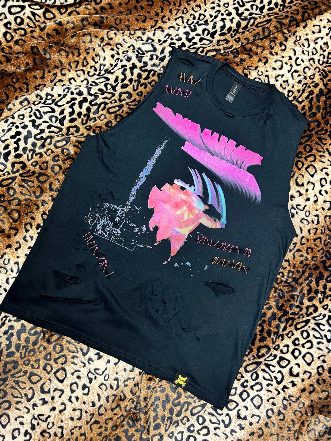 Black Sabbath Paranoid Distressed Muscle Tank Rock N Roll Clothing - Etsy