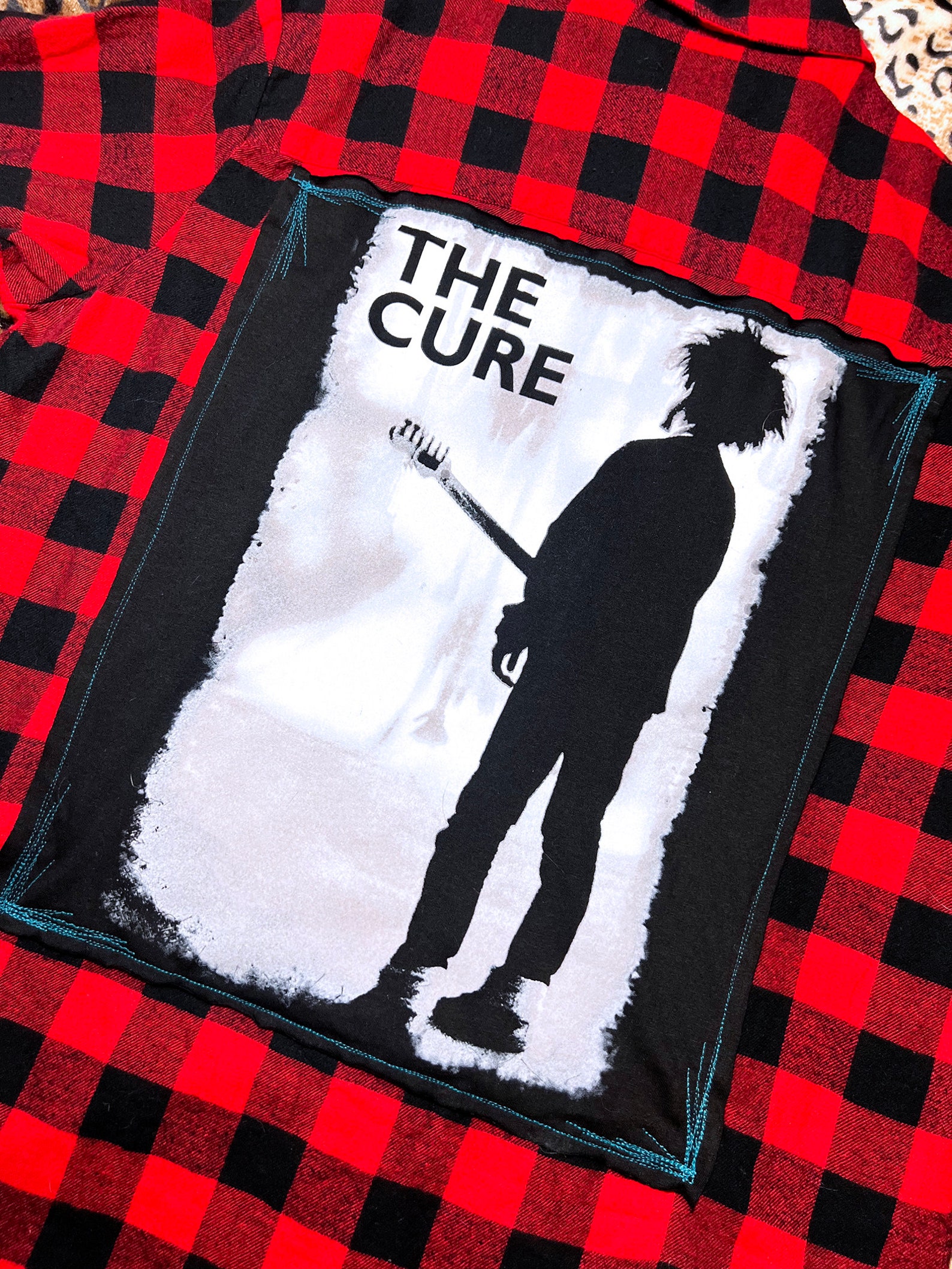 The Cure Flannel | Rock N Roll Clothing - Etsy