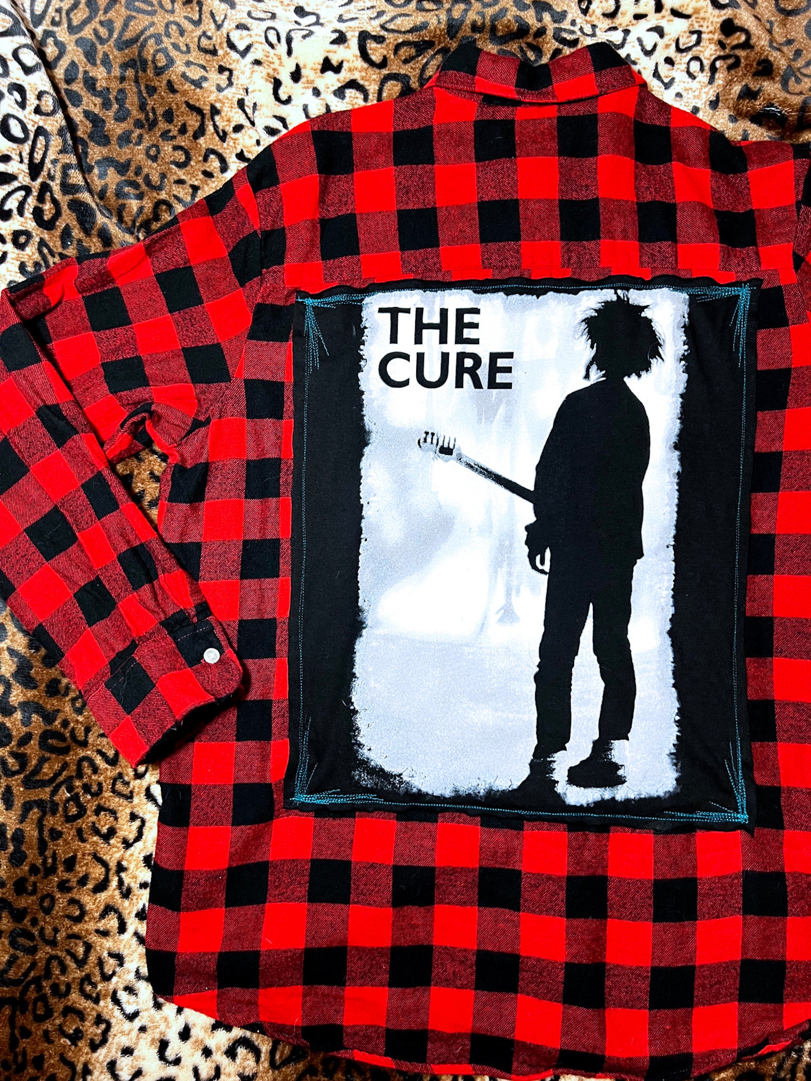 The Cure Flannel | Rock N Roll Clothing - Etsy