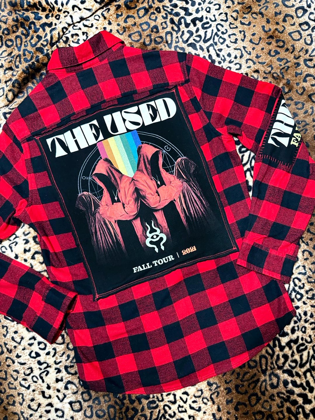 The Used Tour Flannel | Rock N Roll Clothing - Etsy
