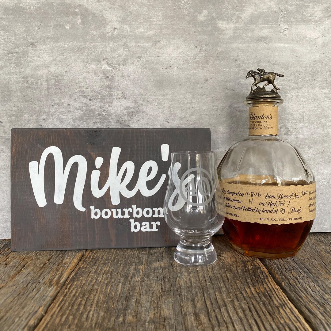 Bourbon Bar Sign | Bar Sign | Wood Sign | Custom Bar Sign ...