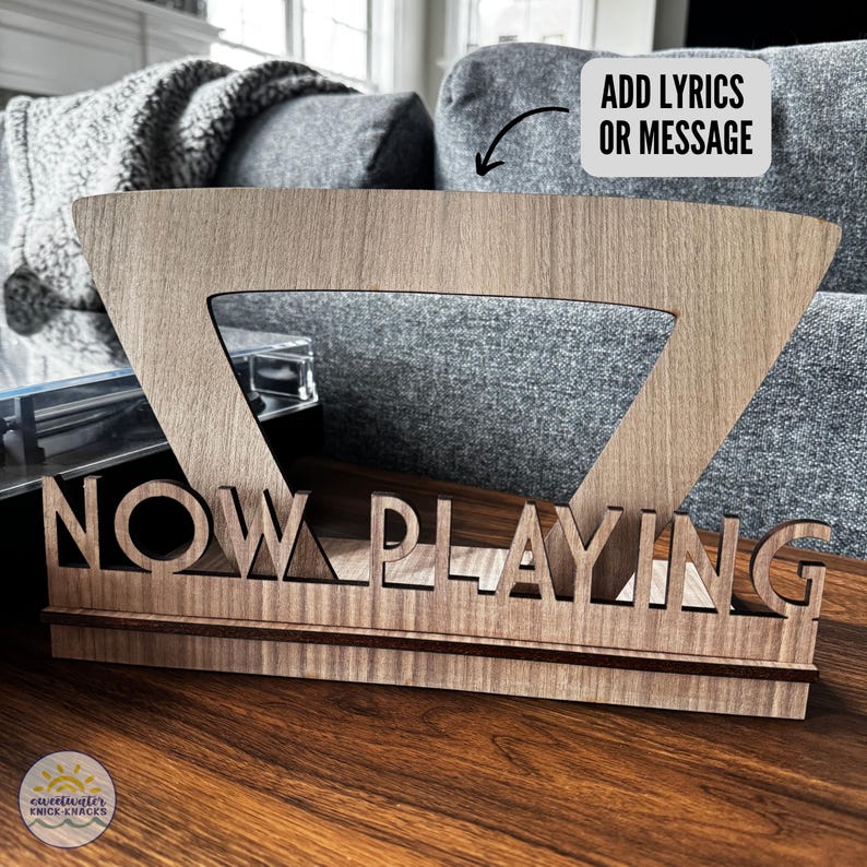 Vinyl Stand | Customizable Vinyl Record Holder | Vinyl Record Display ...