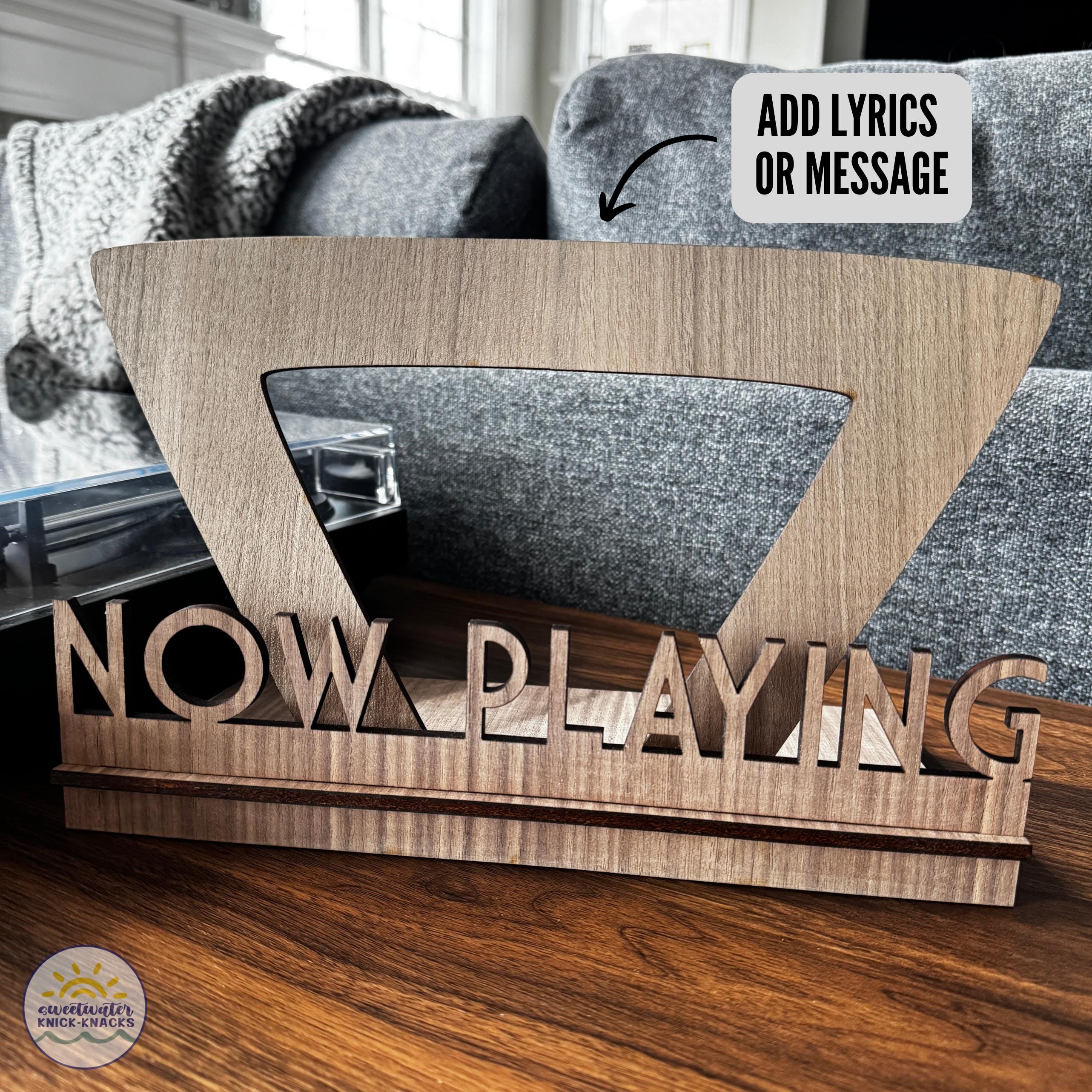 Vinyl Stand | Customizable Vinyl Record Holder | Vinyl Record Display ...