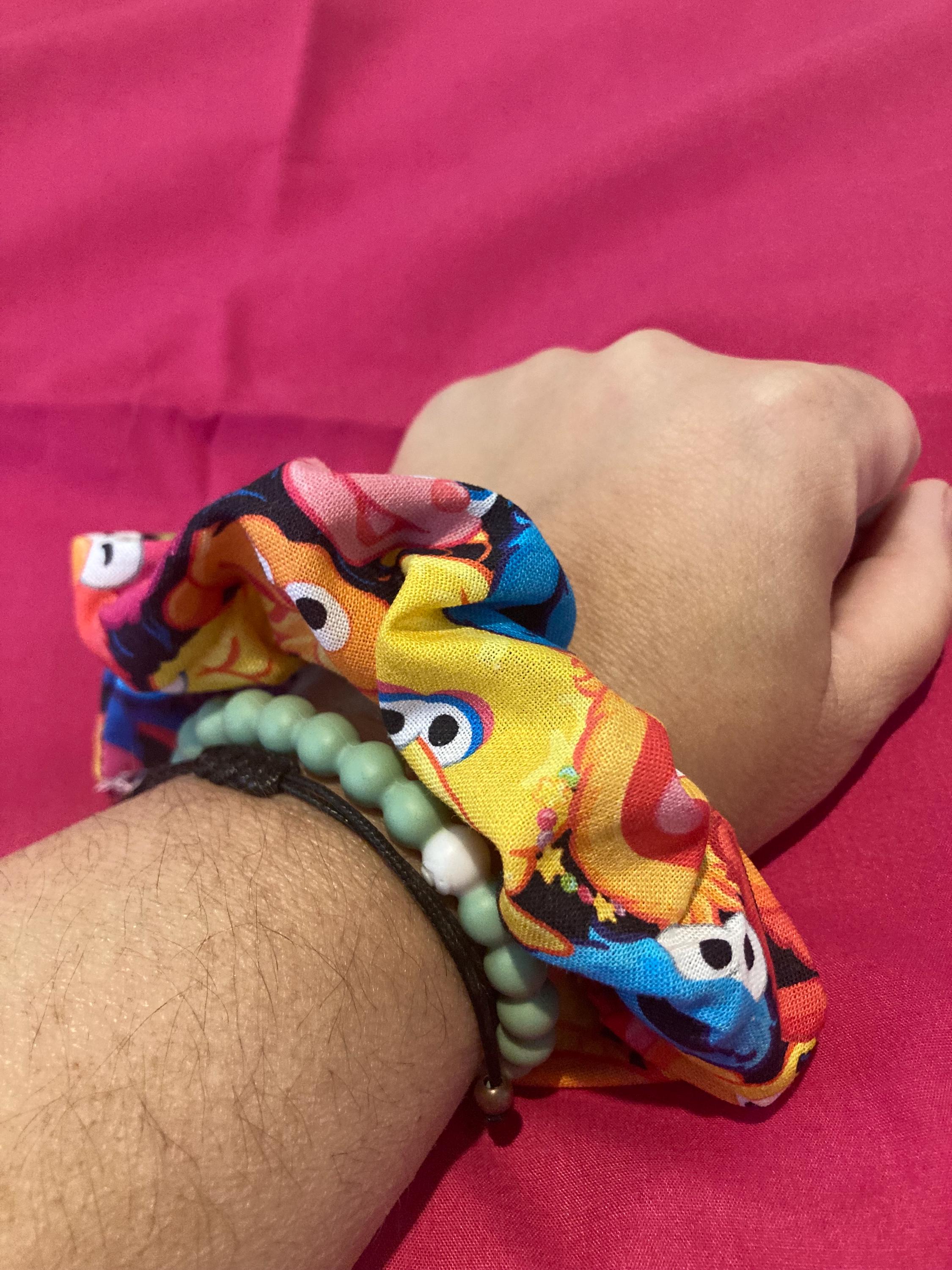 Sesame Street Bright Scrunchie - Etsy