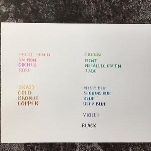 Hand Written Calligraphy Letter Love Letters Day of Wedding Letters ...