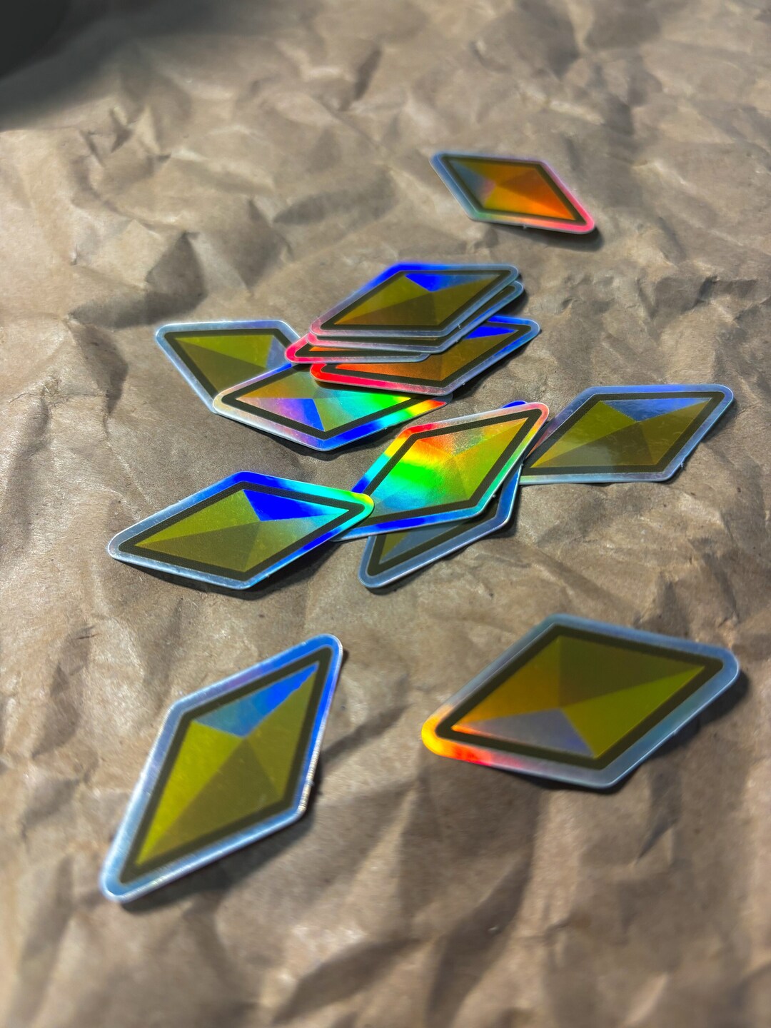 Star Shard Paper Mario Holographic Sticker - Etsy
