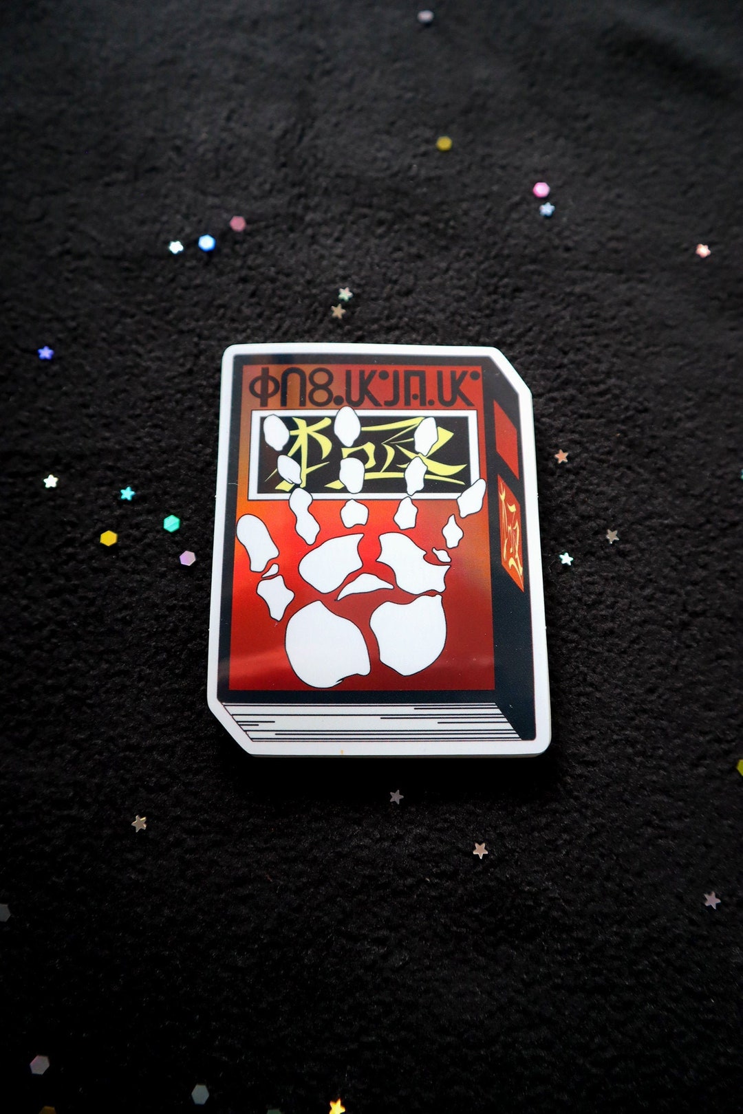 Bandits Secret Holographic Sticker - Etsy