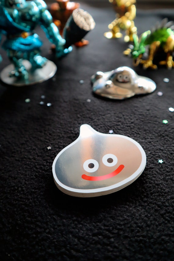 Metal Slime Metallic Sticker | Etsy