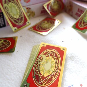 Clow Card Metallic Sticker - Etsy