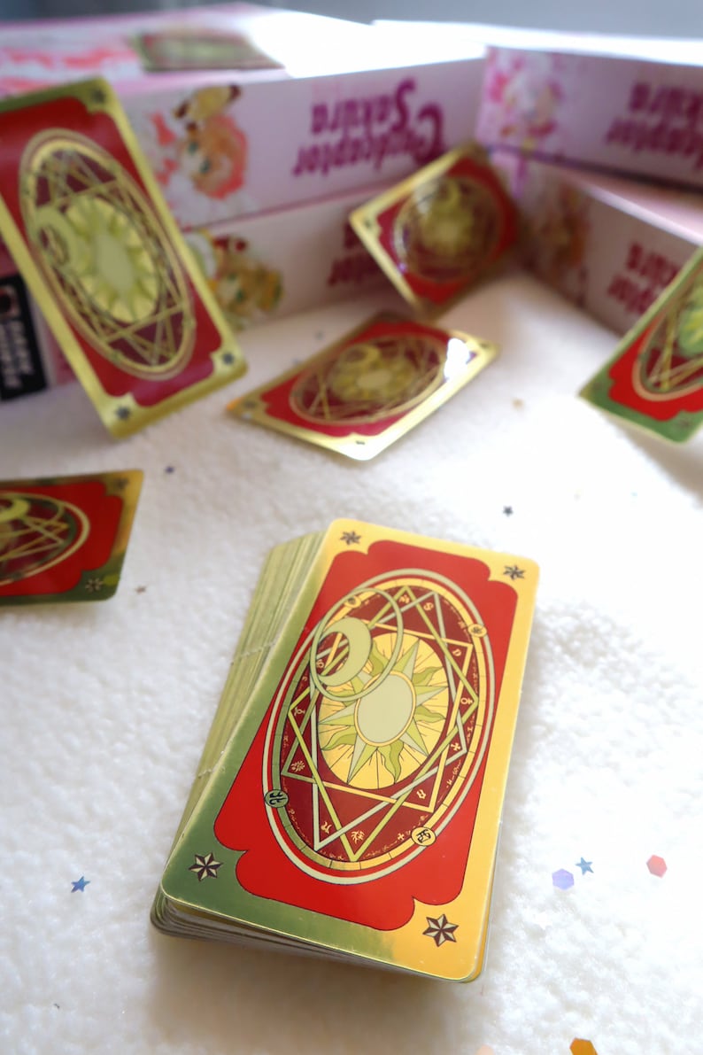 Clow Card Metallic Sticker - Etsy