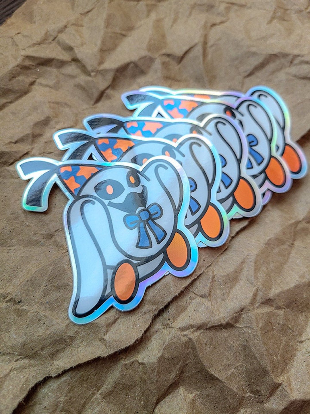 Doopliss Holographic Mini Sticker - Etsy
