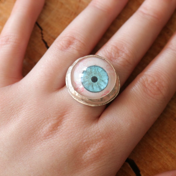 Prosthetic Eye Ring - Etsy
