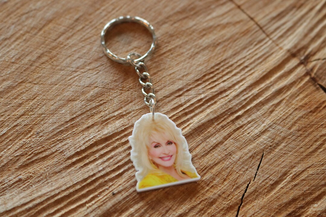 Dolly Parton Keyring Country Music Accessory Music Icon - Etsy