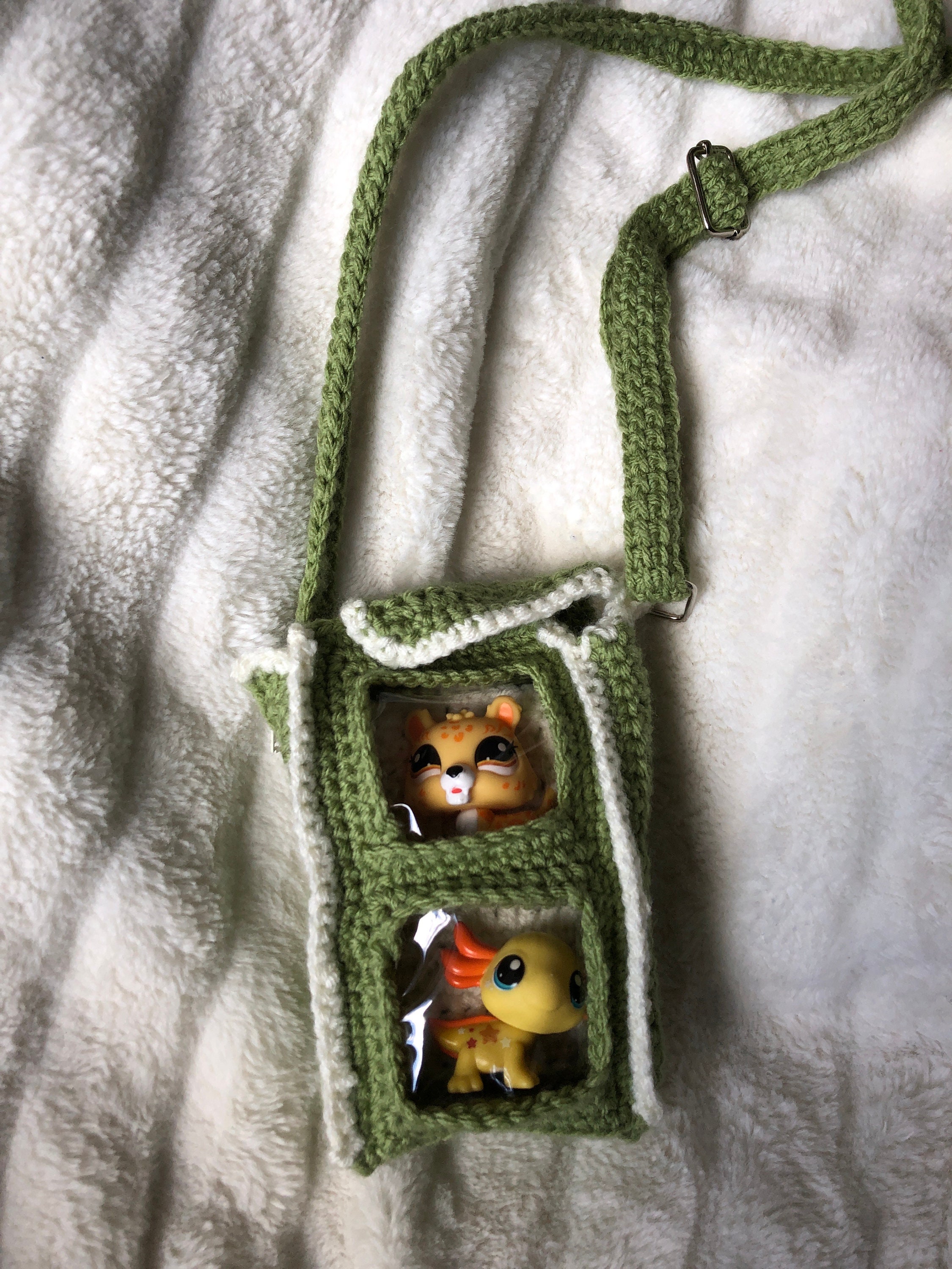 The Essentials Purse in Matcha - Handmade Windowed Shoulder Purse to ...