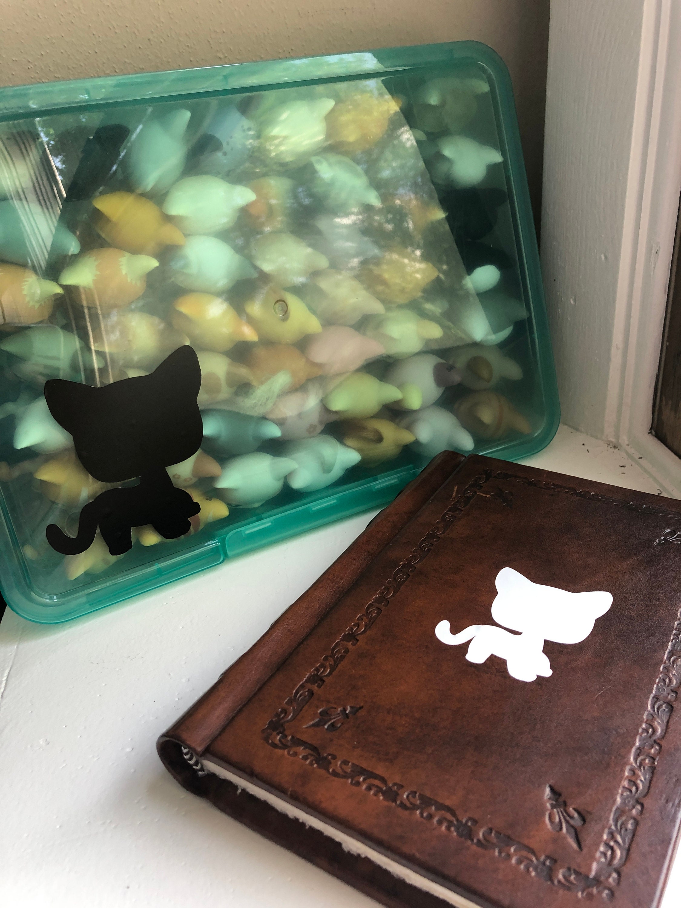 Lps Inspired Vinyl Decal Sticker shorthair Cat - Etsy