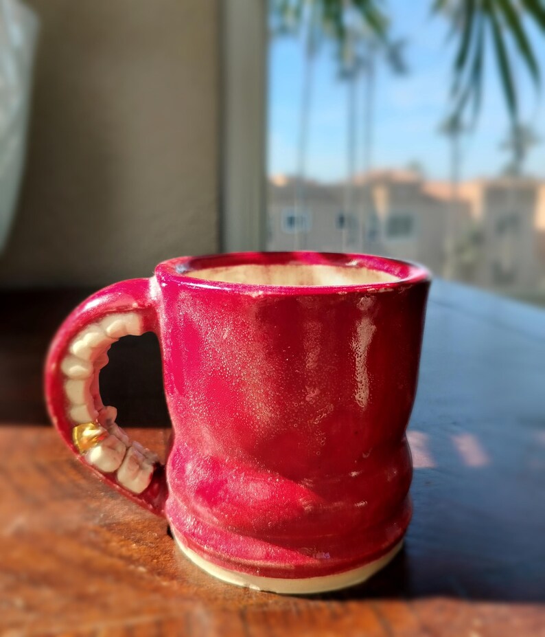 Toothy Mug - Etsy