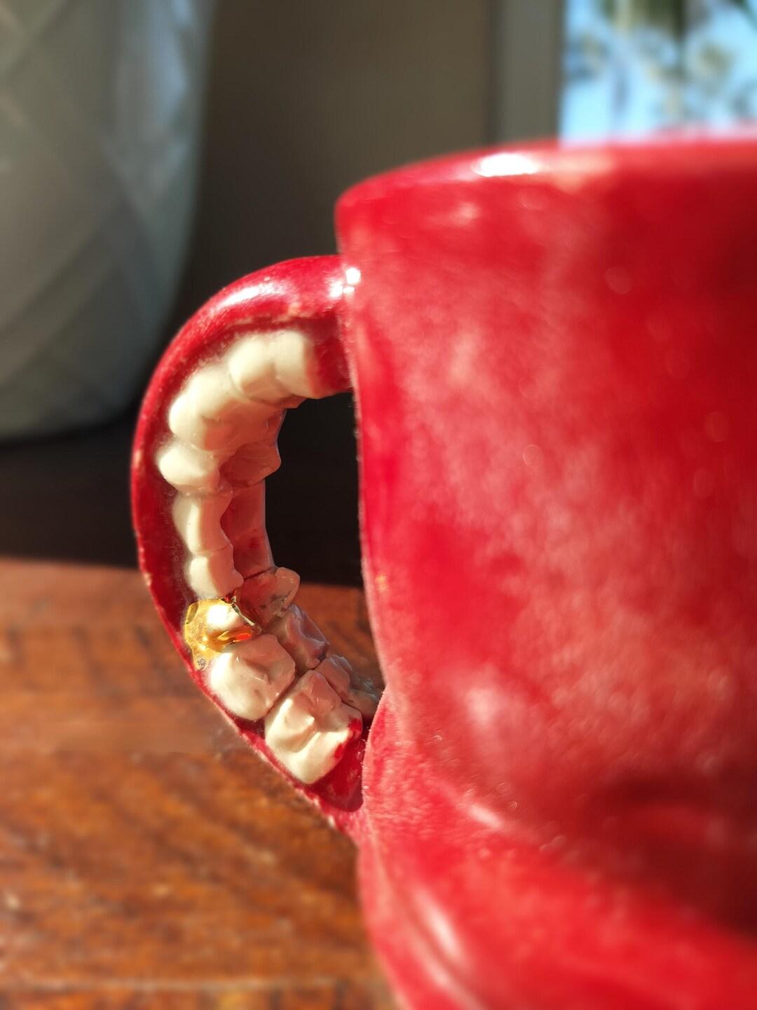Toothy Mug - Etsy