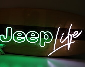 Jeep Led Neon Sign | Etsy