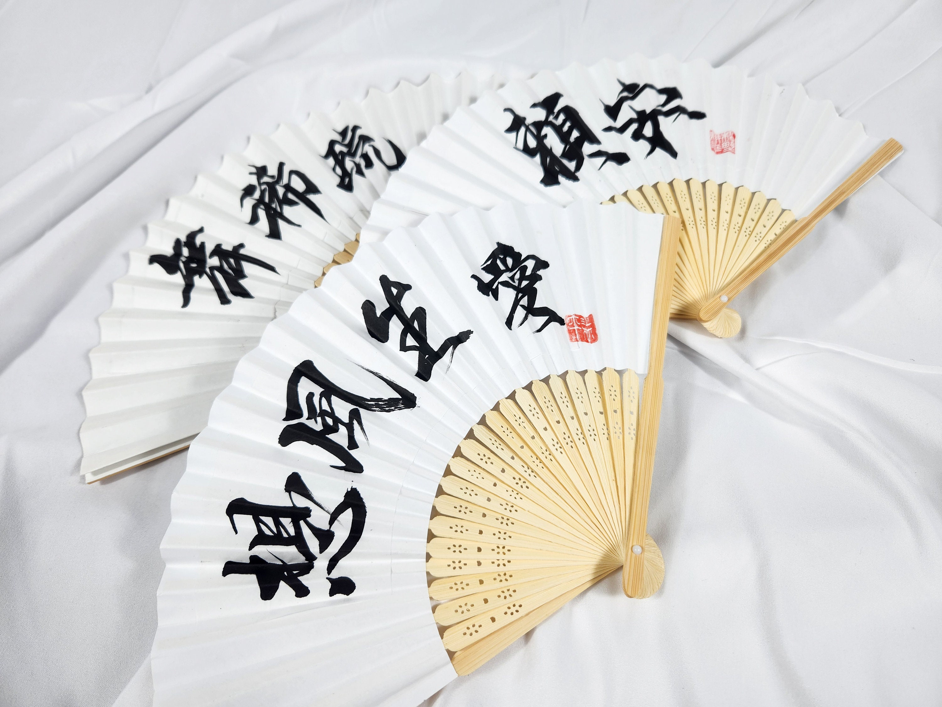 Custom japanese fans store
