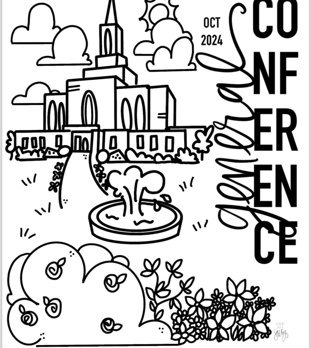 LDS General Conference Packet for ADULTS (34 Pages!) - Etsy